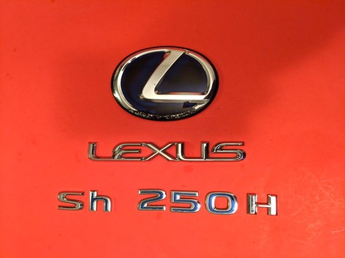 2010-2012 LEXUS HS250H HS 250H REAR TRUNK LID EMBLEM BADGE LOGO OEM | eBay