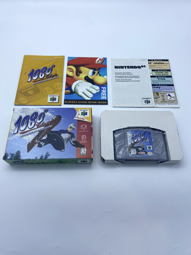 1080° Snowboarding (Nintendo 64, 1998) N64 Complete in Box! 45496870249 ...