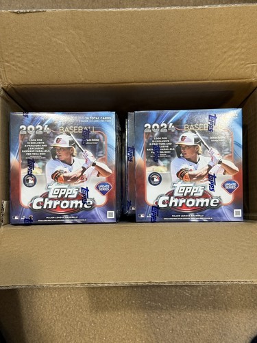 2024 Topps Chrome Update Baseball Mega Box Lot of 5 Boxes - Rookie ...