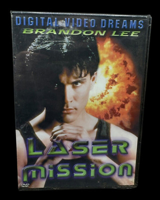 Laser Mission DVD Brandon Lee Sealed Digital Video Dreams Action Film ...