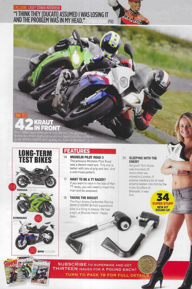 Super Bike Motorcycle Magazine Ducati Casey Stoner Litre Sport Group ...