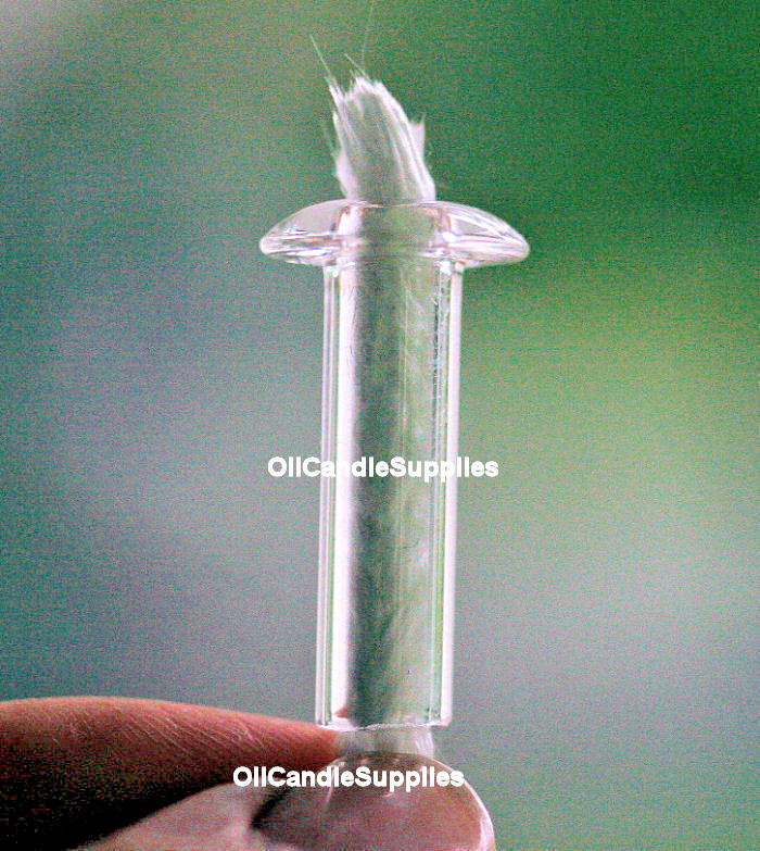 10 Glass Wick Tubes | Oil Candle Wick Holders | 10" Wicks | FF19 | eBay
