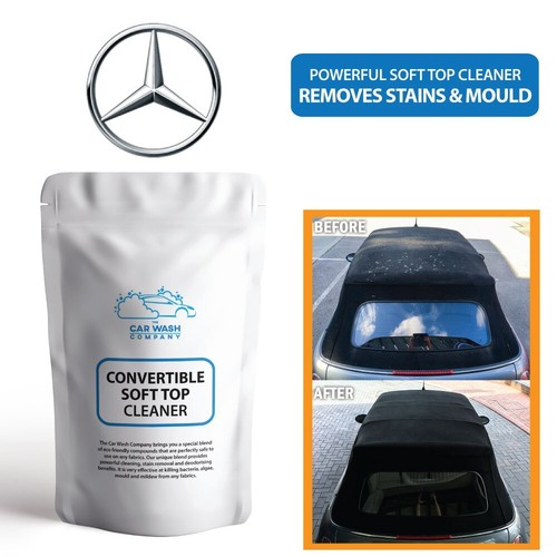 Convertible Roof Cleaner for MERCEDES Soft Top STAIN Remover Fabric ...