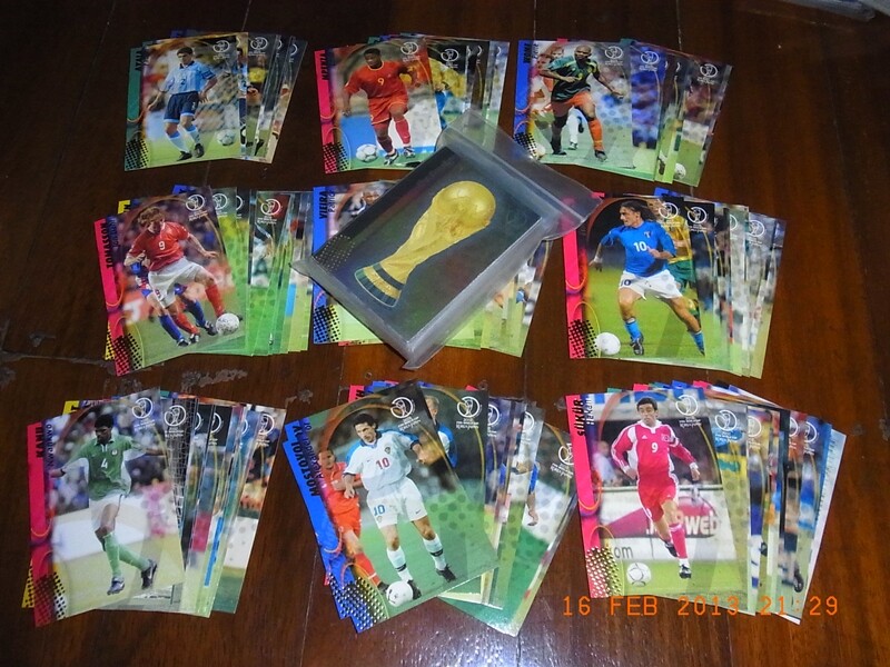 Panini World Cup 2002 Card Complete Set (140 Cards) | eBay