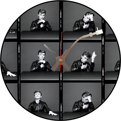 Iconic Vinyl Record Wall Clock - David Bowie Heroes | eBay UK