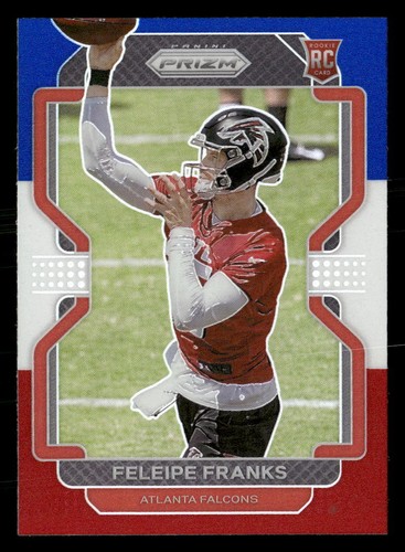 2021 Panini Prizm Feleipe Franks #398 Red White and Blue RC Atlanta ...