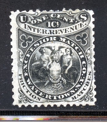 RO81b, Excelsior Watertown Match Co. revenue match stamp. | eBay