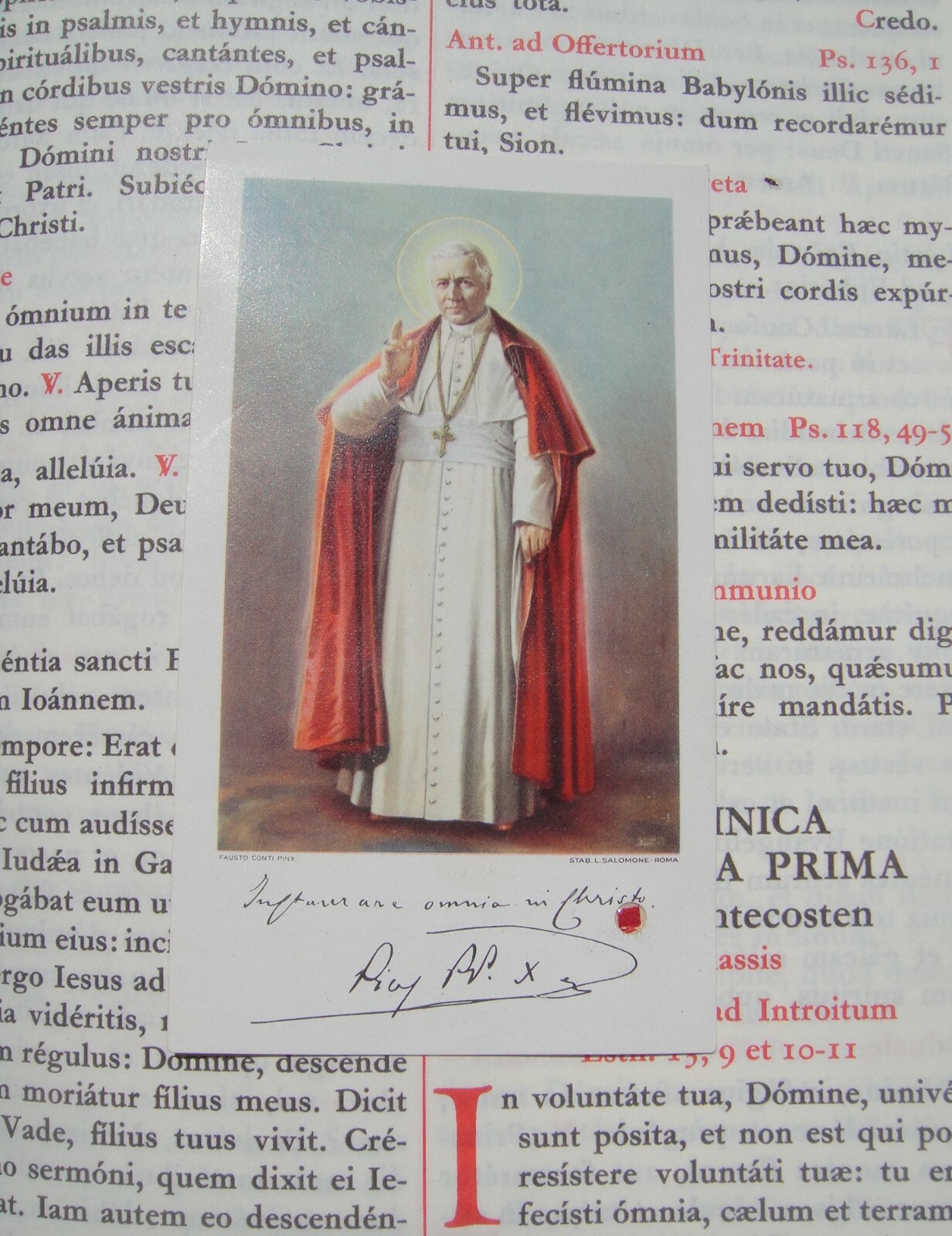 Christian second class relic Saint Pope Pius X vestment | eBay