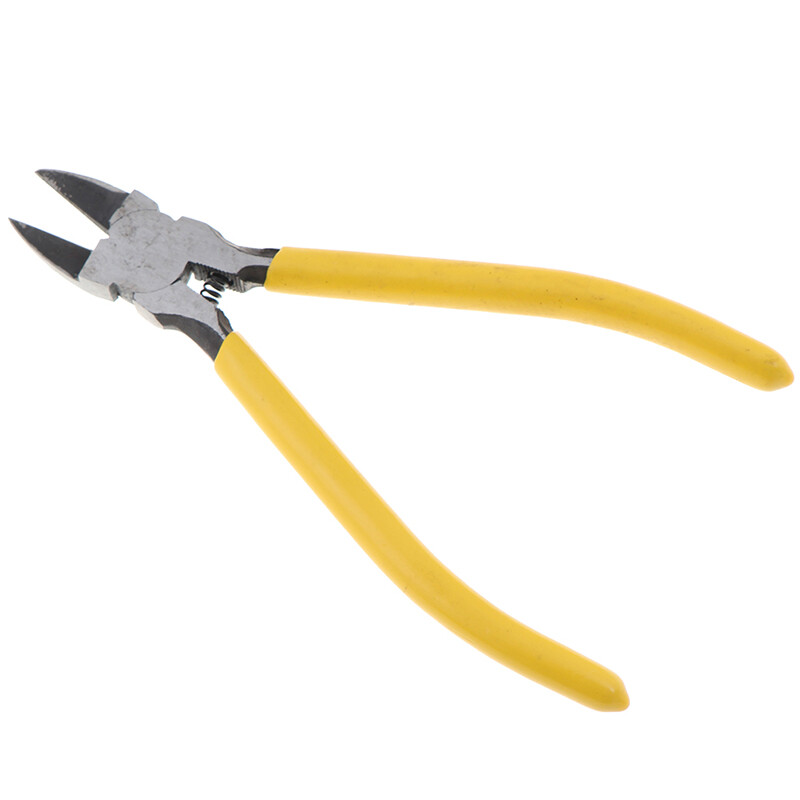 6" Flush Cut Side Cutters Plier Cutting Pliers PVC Handle Wire Cutte =s ...