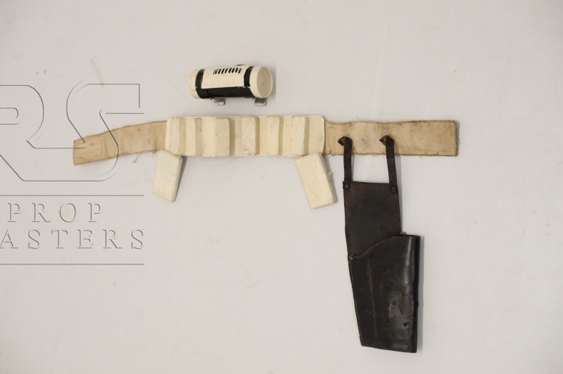 Star Wars STORMTROOPER SE-14R LEATHER HOLSTER 4 oz Prop TK costume fits ...