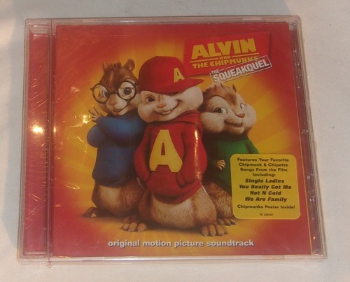 ALVIN AND THE CHIPMUNKS SQUEAKQUEL MOTION PICTURE SOUNDTRACK CD NEW ...