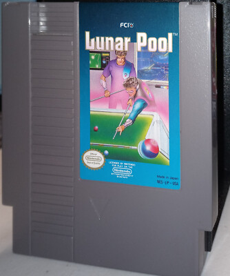 Lunar Pool (Nintendo Entertainment System NES, 1987) Cartridge Only | eBay