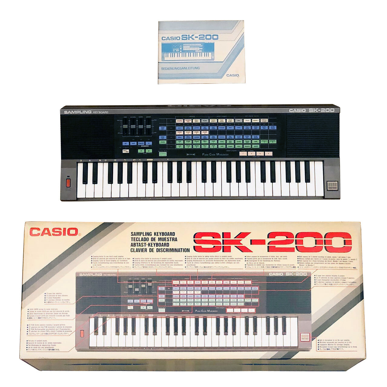 CASIO SK-200 49-Keys Sampling Keyboard Vintage (BRAND NEW) Shipping by ...
