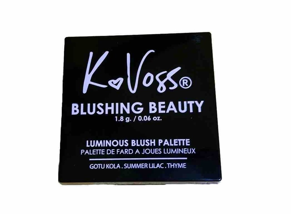 K Voss PEACHES Blushing Beauty Luminous Blush Palette | eBay