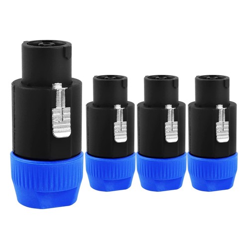4pcs 8 Pole Speakon Connector - Pack of 4 Pro Audio Jack Amplifier NL8 ...