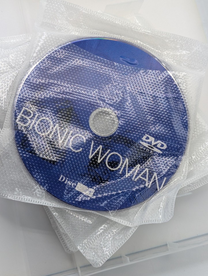 The Bionic Woman The Complete Series DVD Lindsay Wagner Library Cases ...