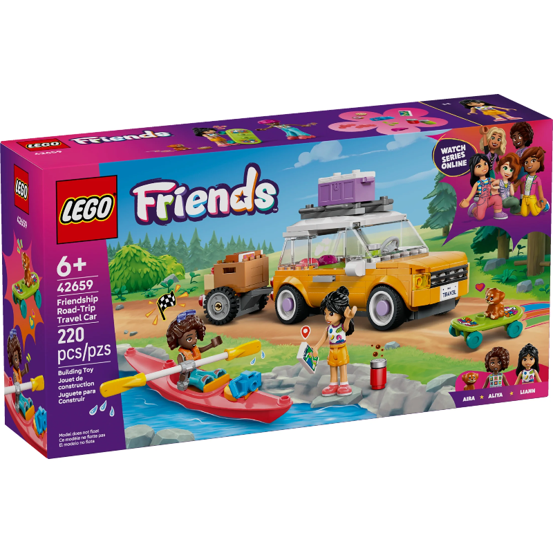 LEGO Friends Friendship Road-Trip Travel Car Toy -Buildable ...
