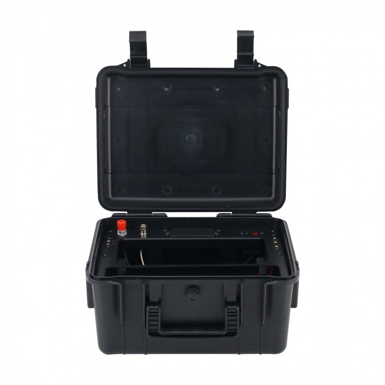 Waterproof Radio Box Carry Cage w/ Metal Panel For ICOM IC-705 ...