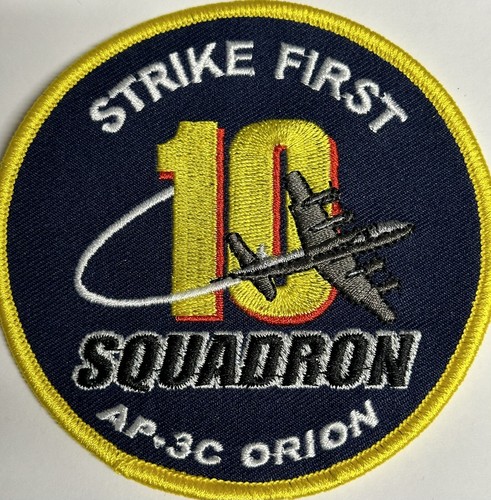 10SQN Strike First Orion Australia RAAF Air Force Embroidered Patch ...