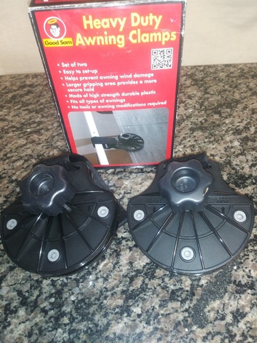 RV /Camper Awning De-Flapper Heavy Duty Clamps 2 Pack. 34588 Good Sam ...