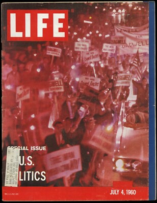 JULY 4 1960 LIFE MAGAZINE, AMERICAN POLITICS SPECIAL ISSUE | eBay