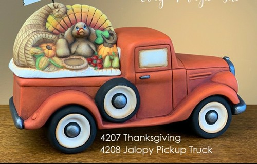 NEW Clay Magic Truck or Truck w Insert 4 U 2 Pick From Unpainted ...