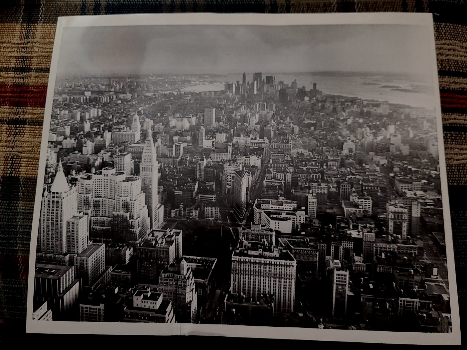 1968 MANHATTAN NEW YORK CITY PHOTO BROOKLYN FLATIRON BUILDING HARBOUR ...