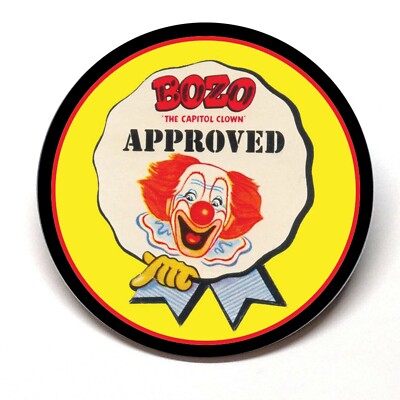 Bozo Approved The Capitol Clown Fridge Magnet BUY 3, GET 4 FREE MIX ...