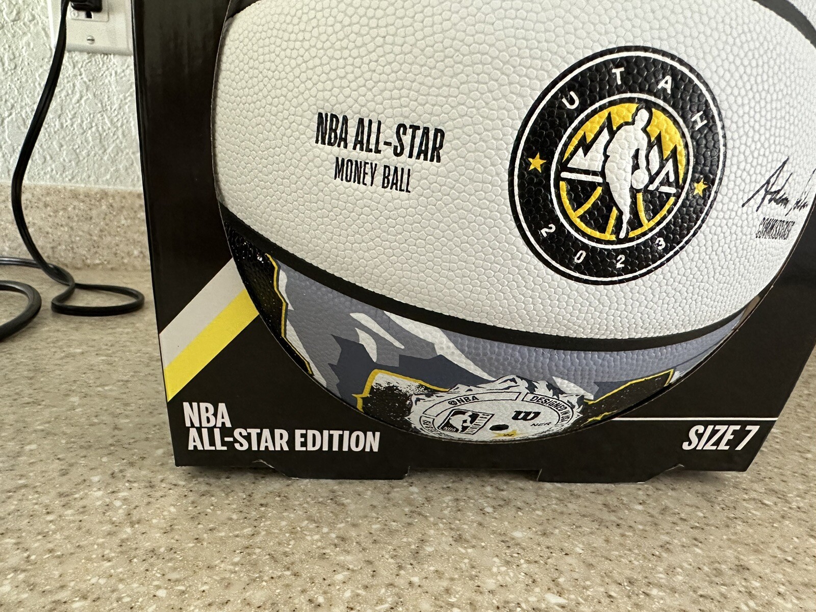 Official Wilson 2023 NBA Utah All Star Game Money Ball Basketball NEW ...