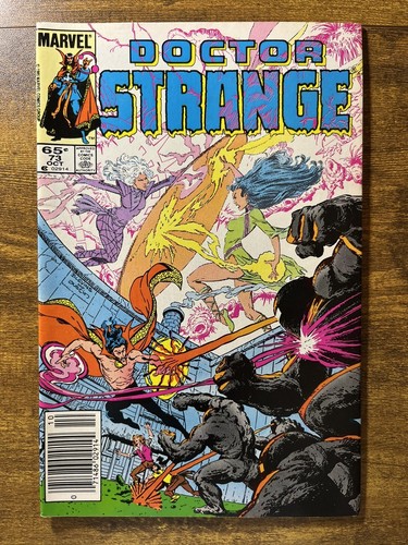 DOCTOR STRANGE 73 NEWSSTAND VARIANT PAUL SMITH ART MARVEL COMICS 1985 ...