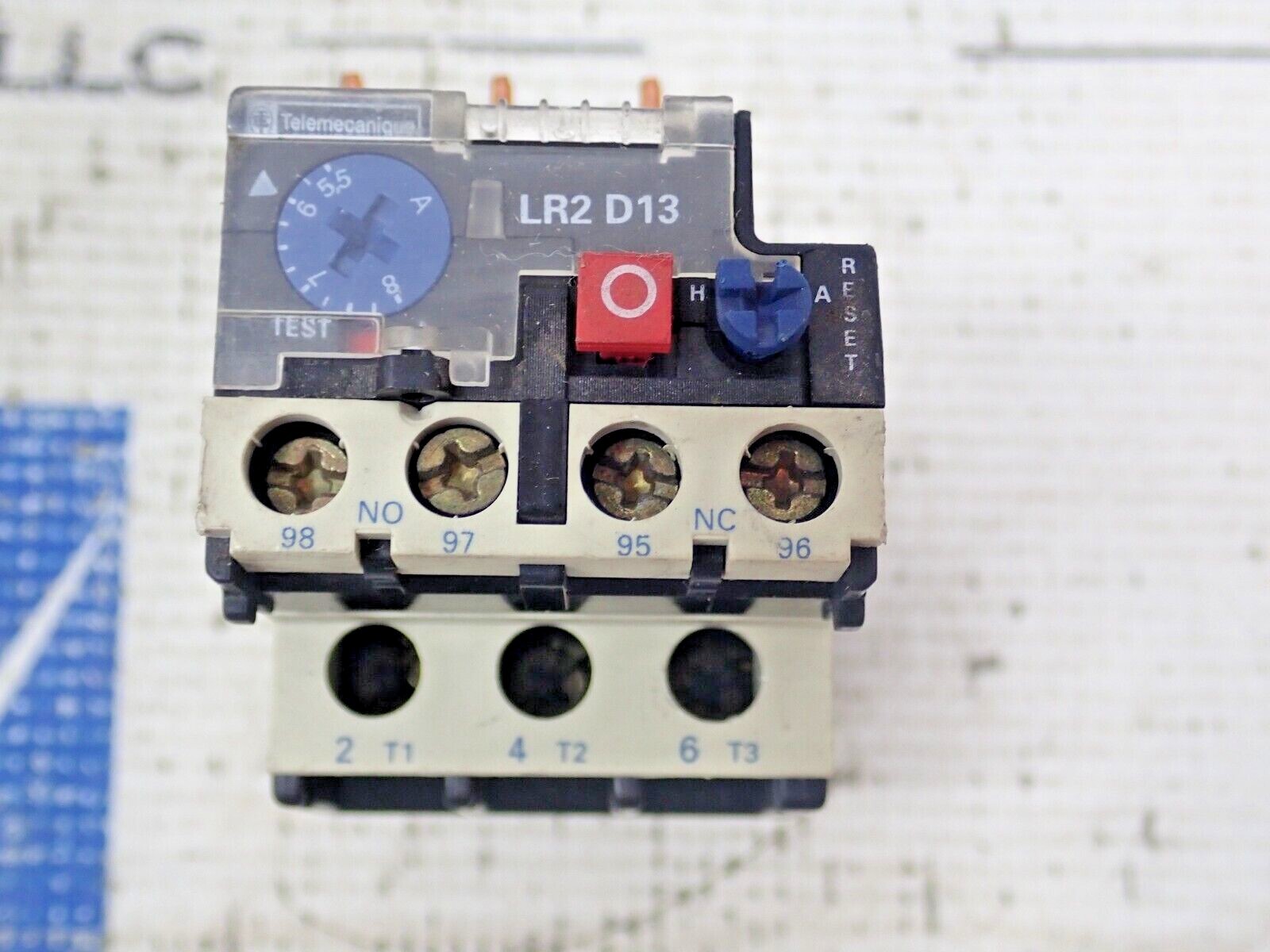 Telemecanique LR2D1312 Overload Relay 5.5-8A 600V | eBay