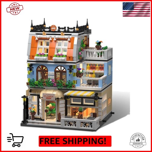 City Garden Hotel Building Blocks Toys Sets, City Street House ...