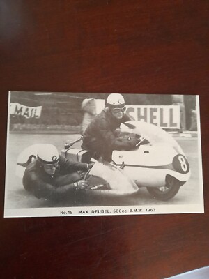TT Races Isle Of Man Max Deubel 500cc BMW 1963 (Ltd Edition Of 1000 ...