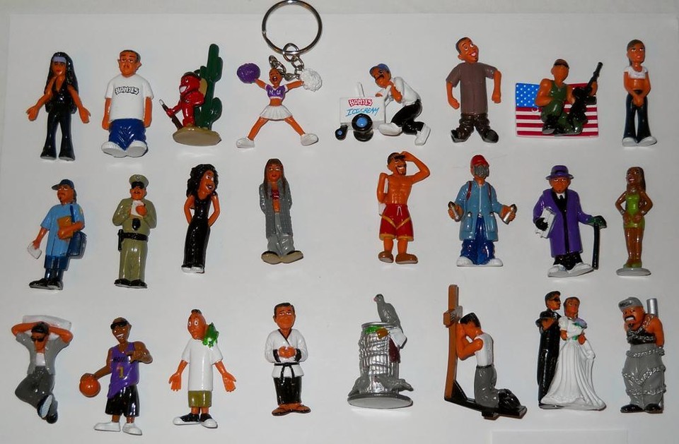 Homies Series 6 Bulk Factory Wholesale Bag Of 100 Figurines Rare ...