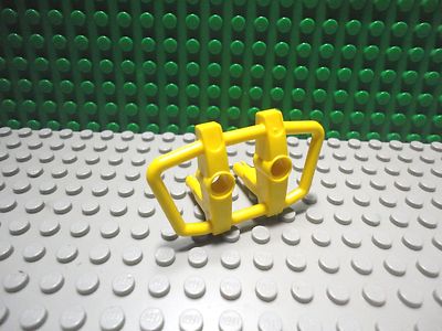Lego 1 Yellow bumper push bar grill car truck with 2 pins | eBay