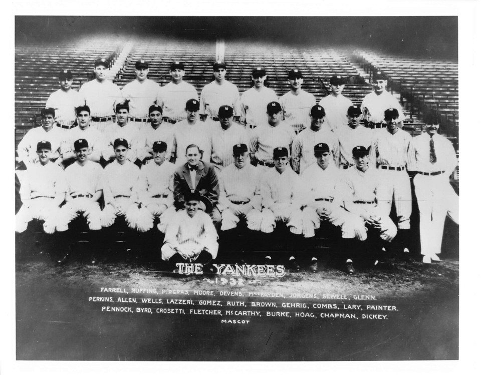 1930's NY Yankees 8x10 Team Photo Lot (1932 1936 1937 1938 & 1939) FREE ...