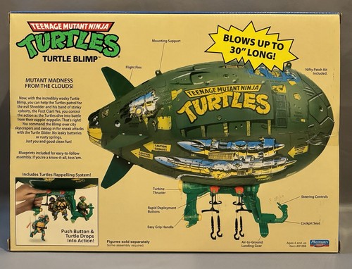 TMNT-Turtle Blimp-Teenage Mutant Ninja Turtles Retro Classic Reissue ...