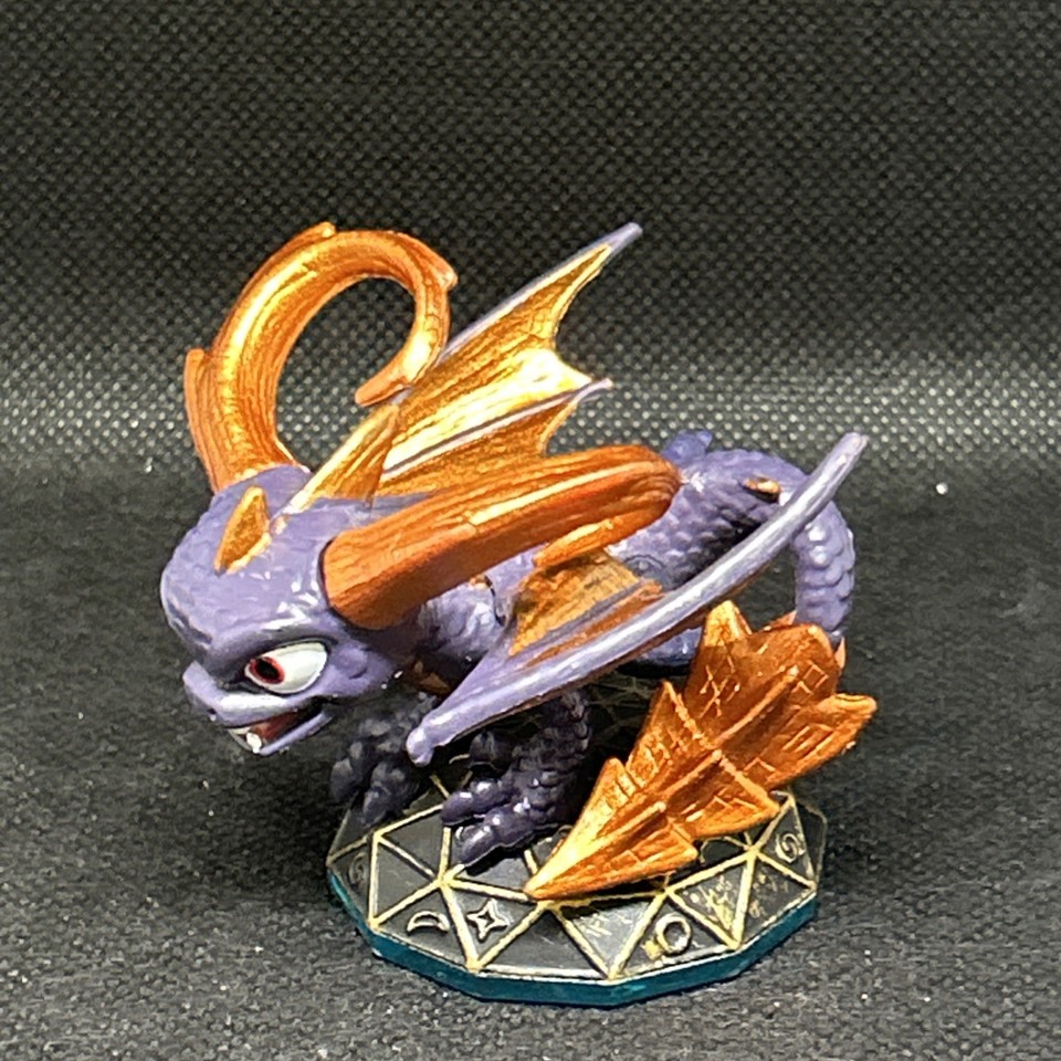 Skylanders Swap Force MEGA RAM SPYRO Figure Blue Bottom | eBay
