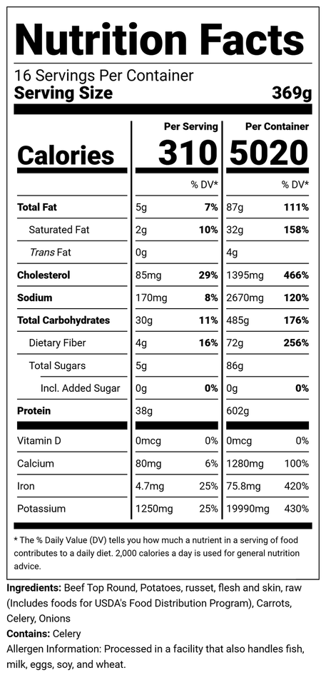 Freeze-Dried Beef Stew Bucket | eBay