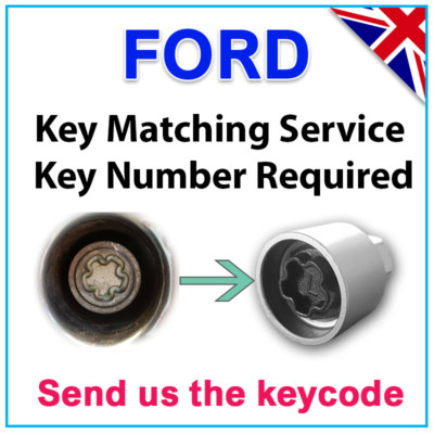 For FORD Replacement master wheel lock key match service Locking Bolt ...