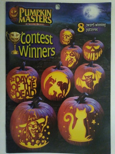 Pumpkin Masters Contest Winners 8 Patterns | eBay