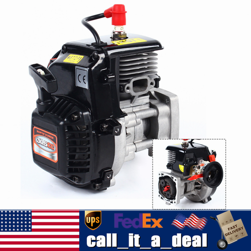 30.5CC 4-Bolt Rovan Motor 2-Stroke Gas Engine fors HPI Baja 5b 5T King ...