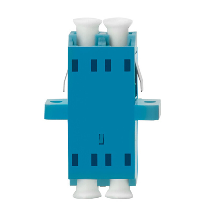 5pcs/lot Fiber Optic Connector Adapter LC/UPC SM Flange Duplex LC-LC ...