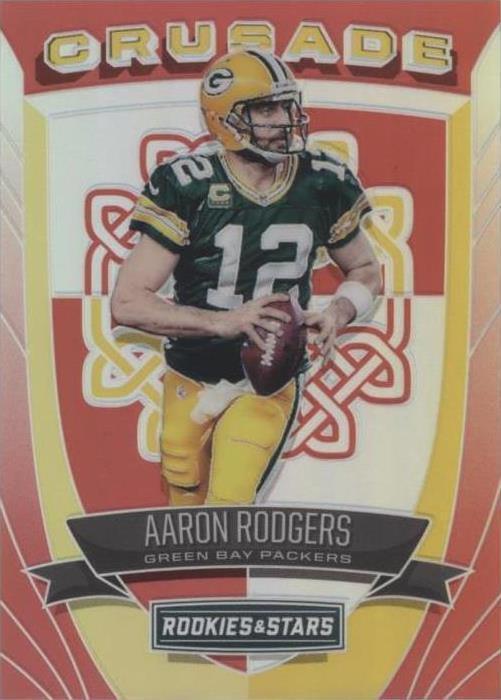 2017 Panini Rookies & Stars - Crusade Aaron Rodgers #7 Red /99 for sale ...