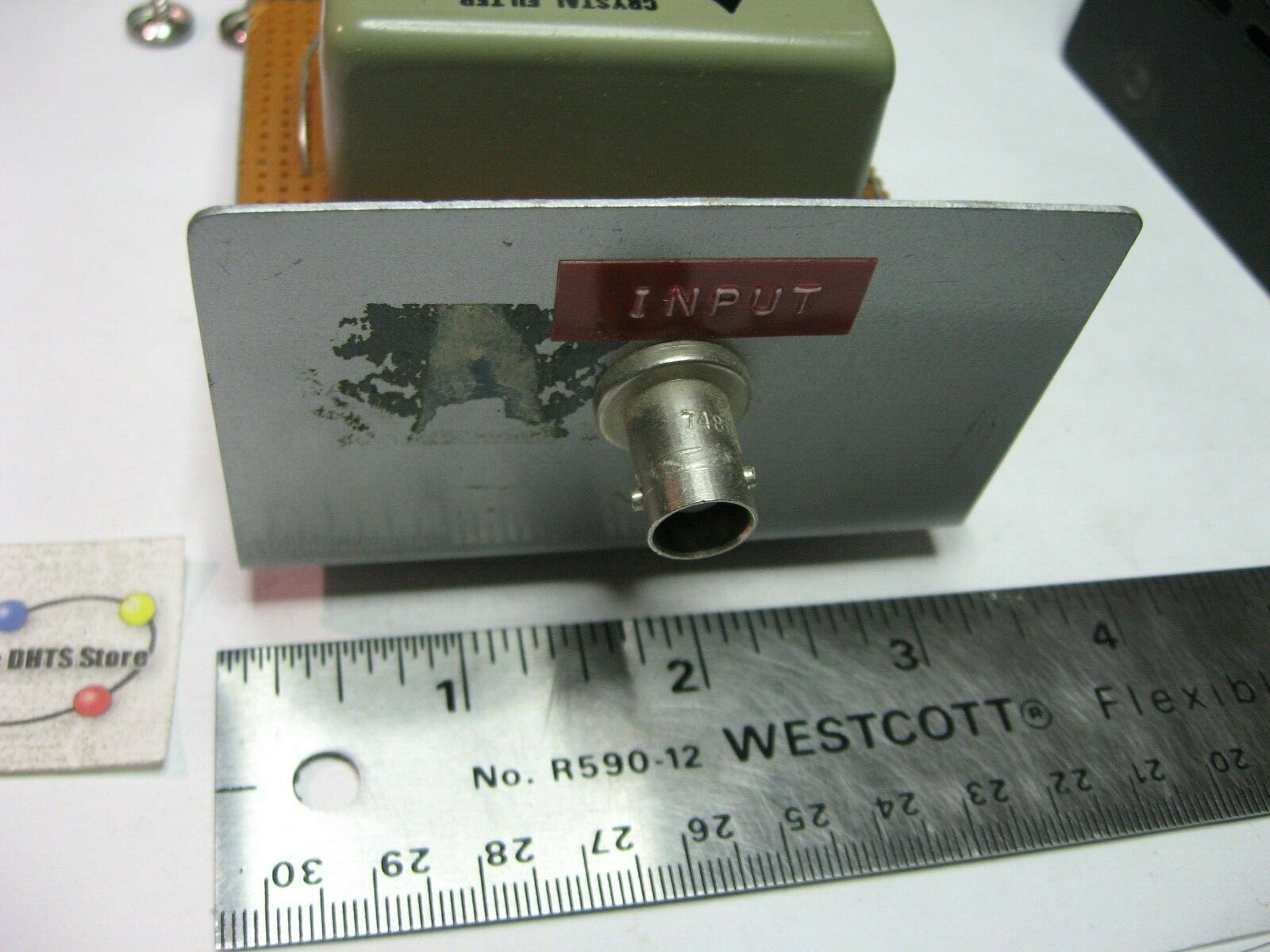 Crystal Filter 10.7MHz Filtech BNC Female Connectors Home-Brew Ham ...