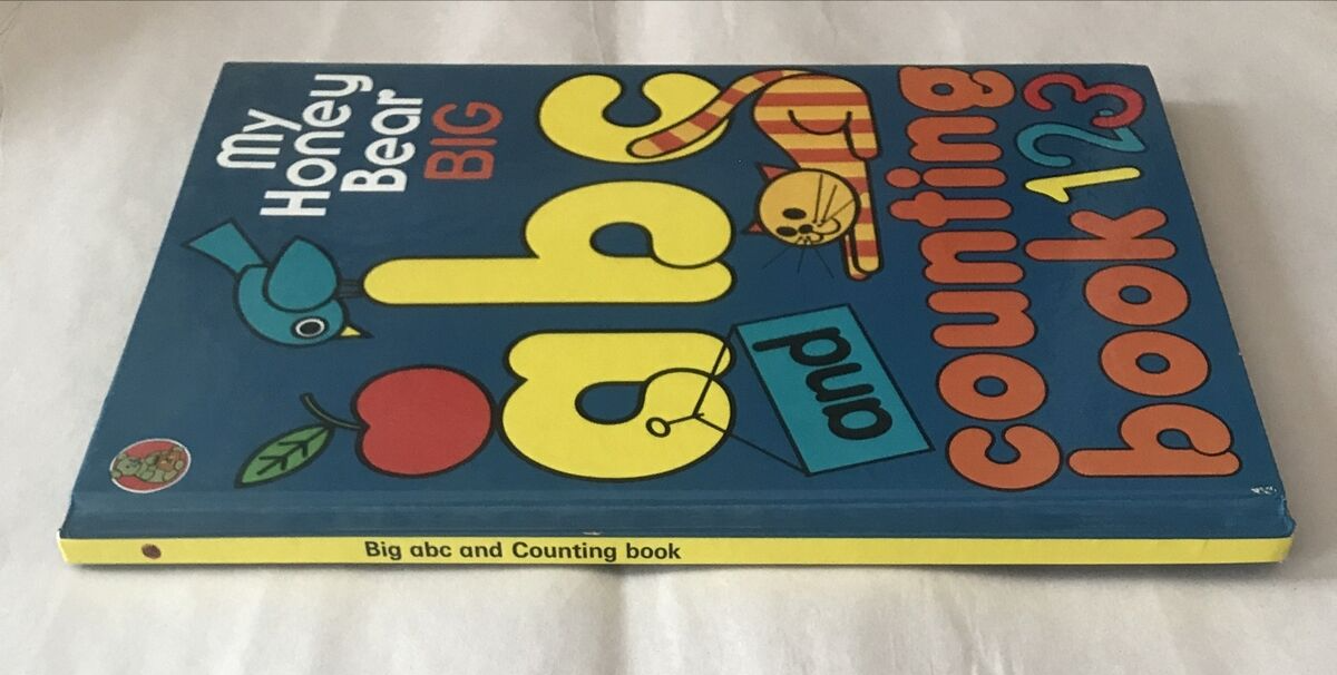 MY HONEY BEAR BIG ABC AND COUNTING BOOK 123-HARDCOVER/1981-LYNNE J ...