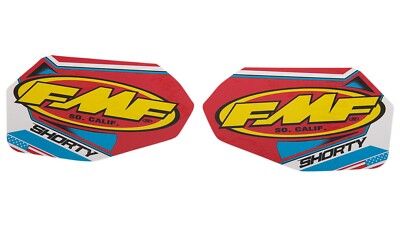 FMF Powercore 2.1 Shorty Exhaust Muffler Silencer Replacement Stickers ...