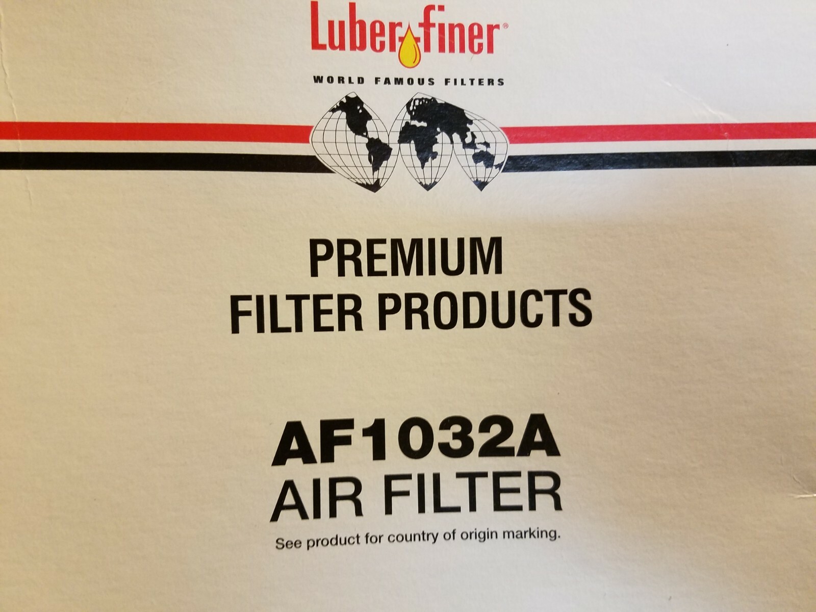 Luberfiner AF1032A Air Filter (part #AF3955) - New - (comp to ...