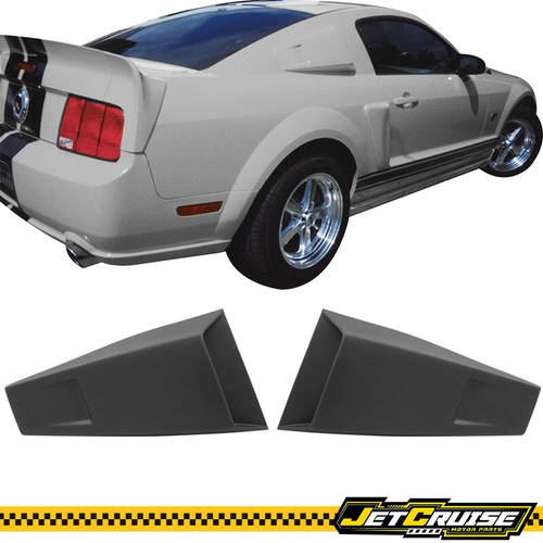 Fits 05-14 Ford Mustang Side Window Louvers Eleanor Style Sun Shade ...