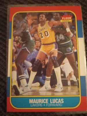 1986-87 Fleer Basketball Maurice Lucas card #66 in ex+ condition | eBay